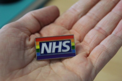 NHS rainbow badges | Royal Brompton & Harefield hospitals